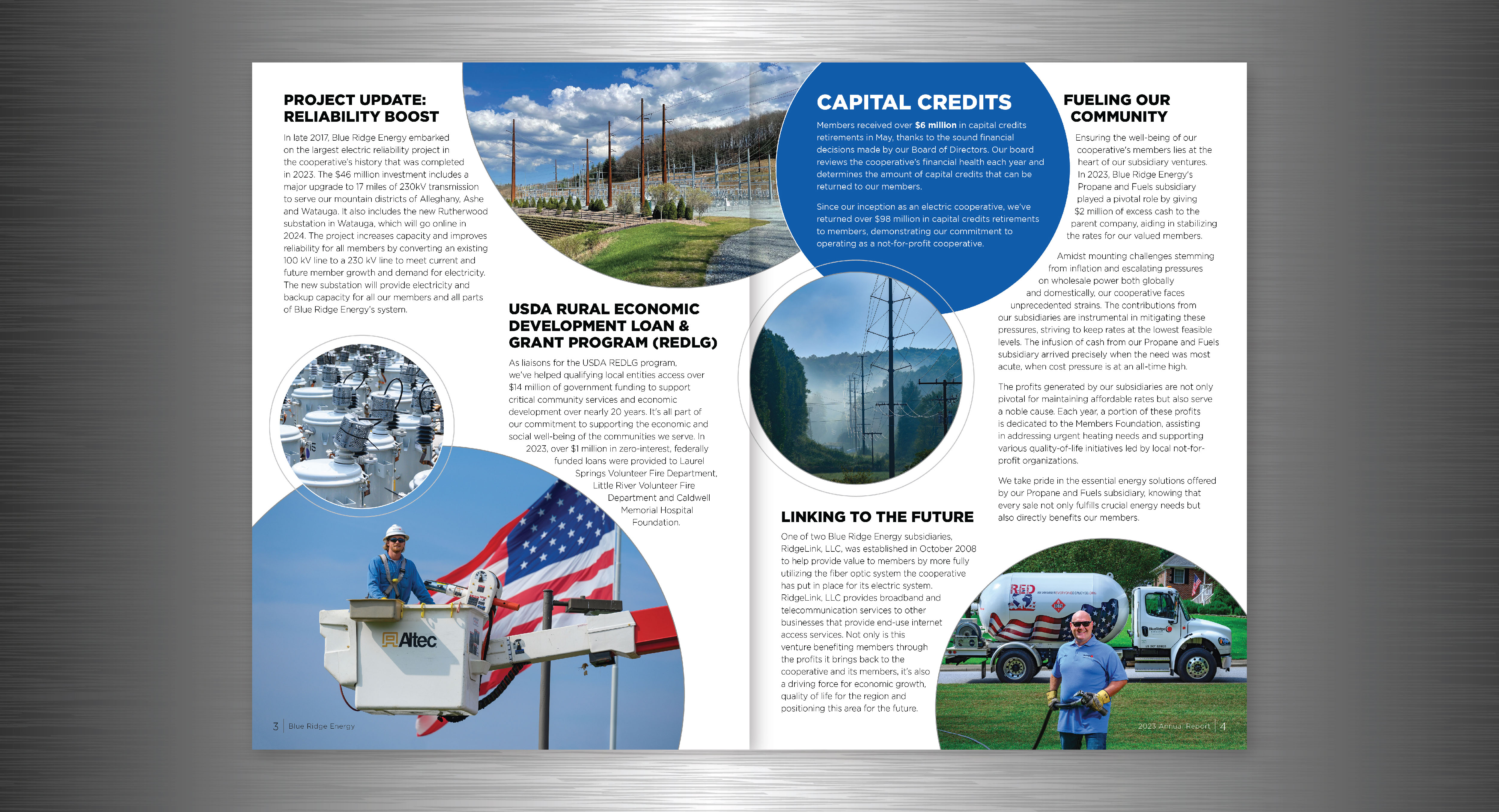 Blue Ridge Energy 2023 Annual Report – Paragon Design Group
