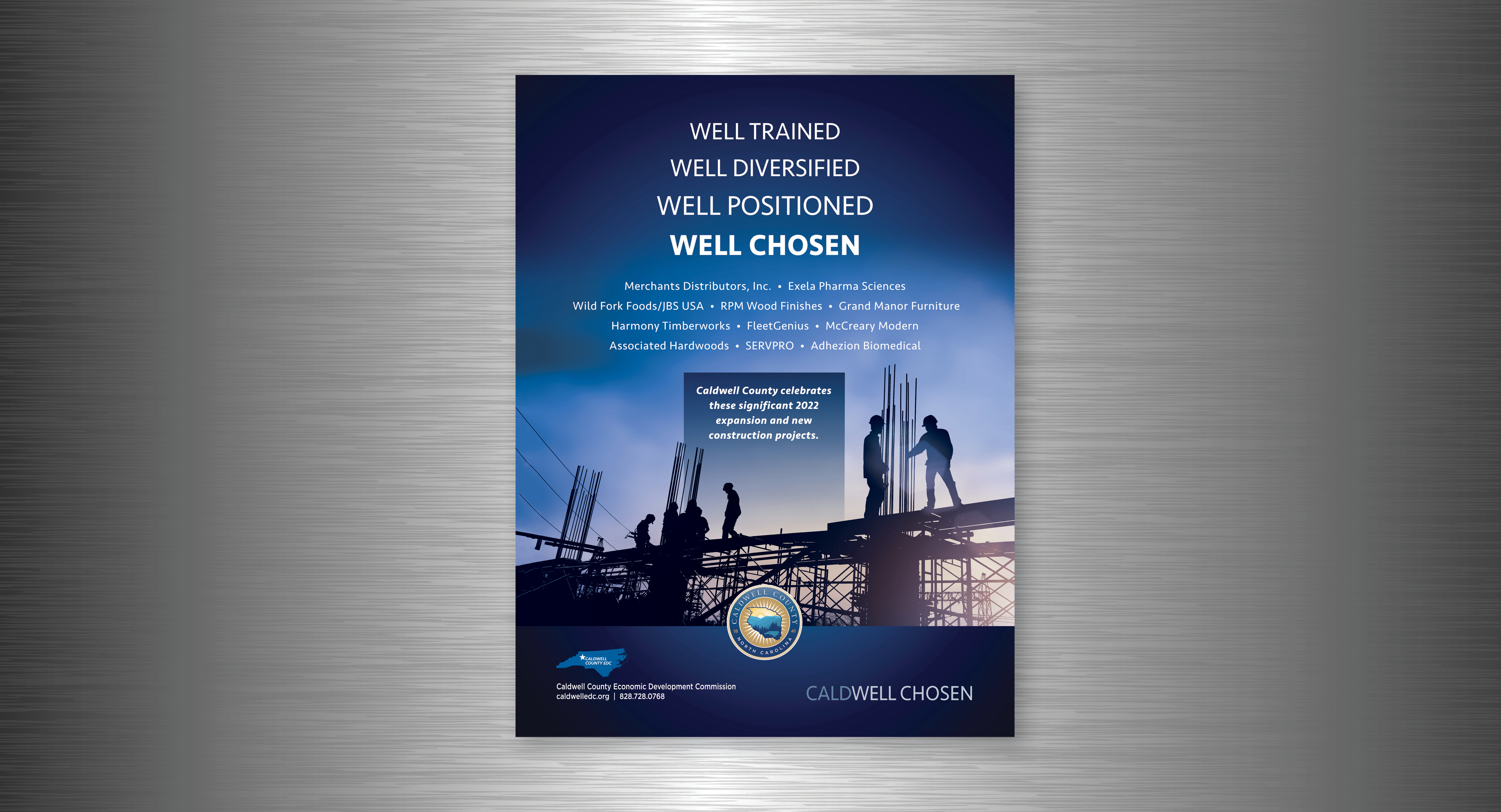 EDC Business NC Economic Development Guide Ad | Paragon Design Group